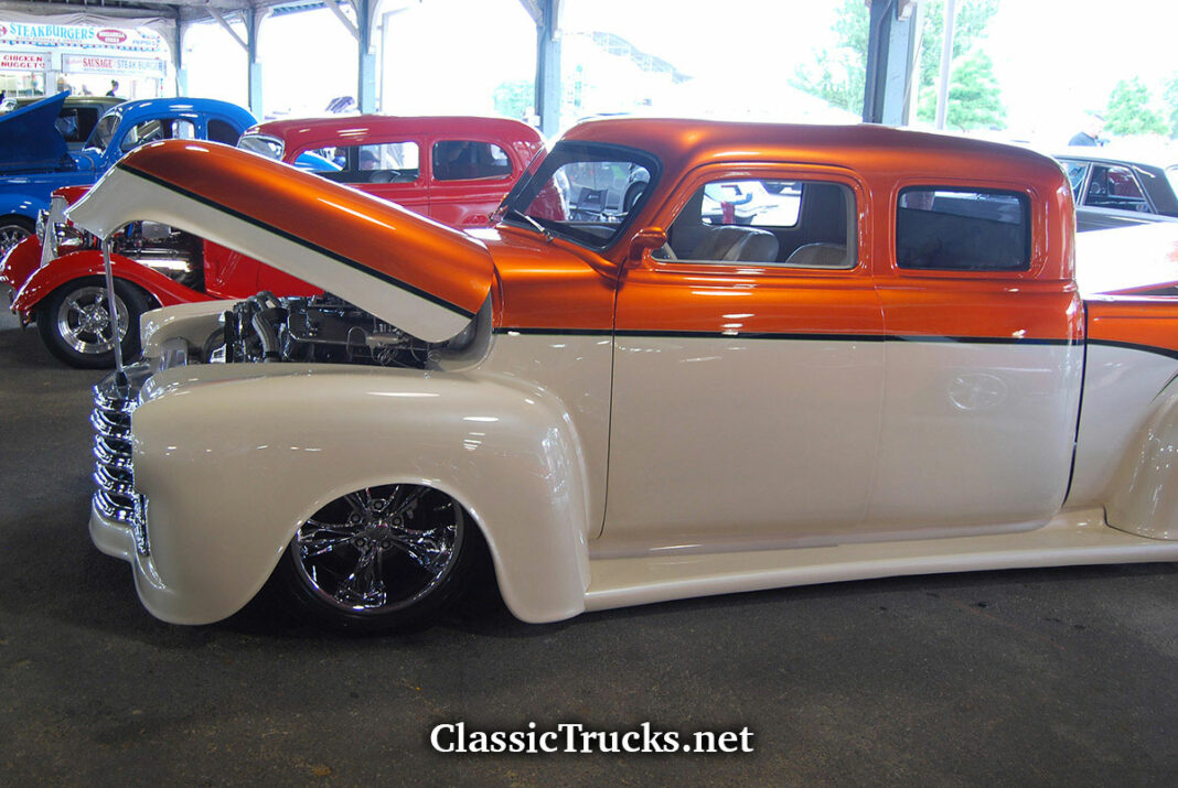 Totally Custom 48 Chevy Extended Cab - ClassicTrucks.net - The On-line ...