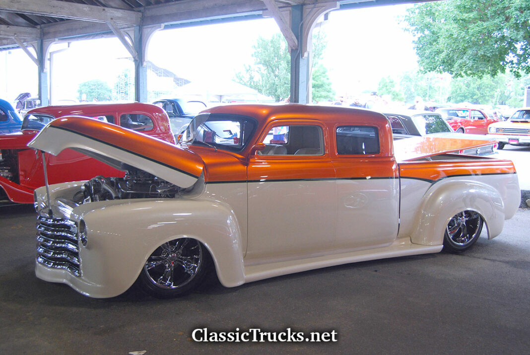 Totally Custom 48 Chevy Extended Cab - ClassicTrucks.net - The On-line ...