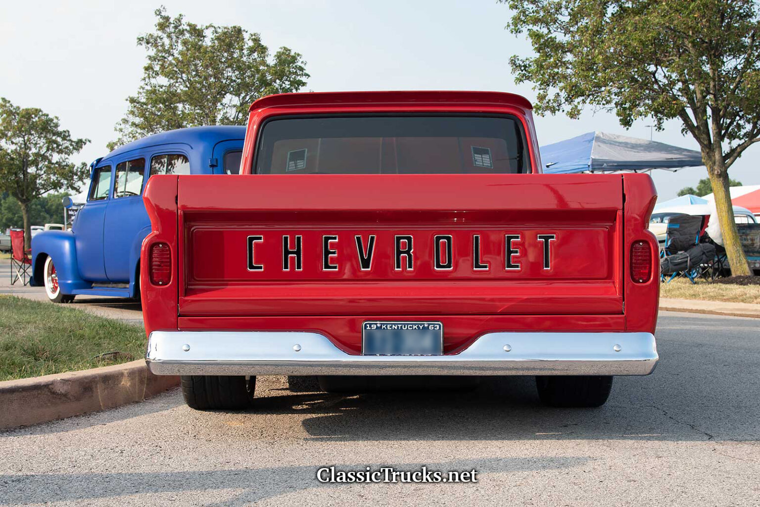 Gorgeous Red 63 Chevy C10 - ClassicTrucks.net - The On-line Magazine ...