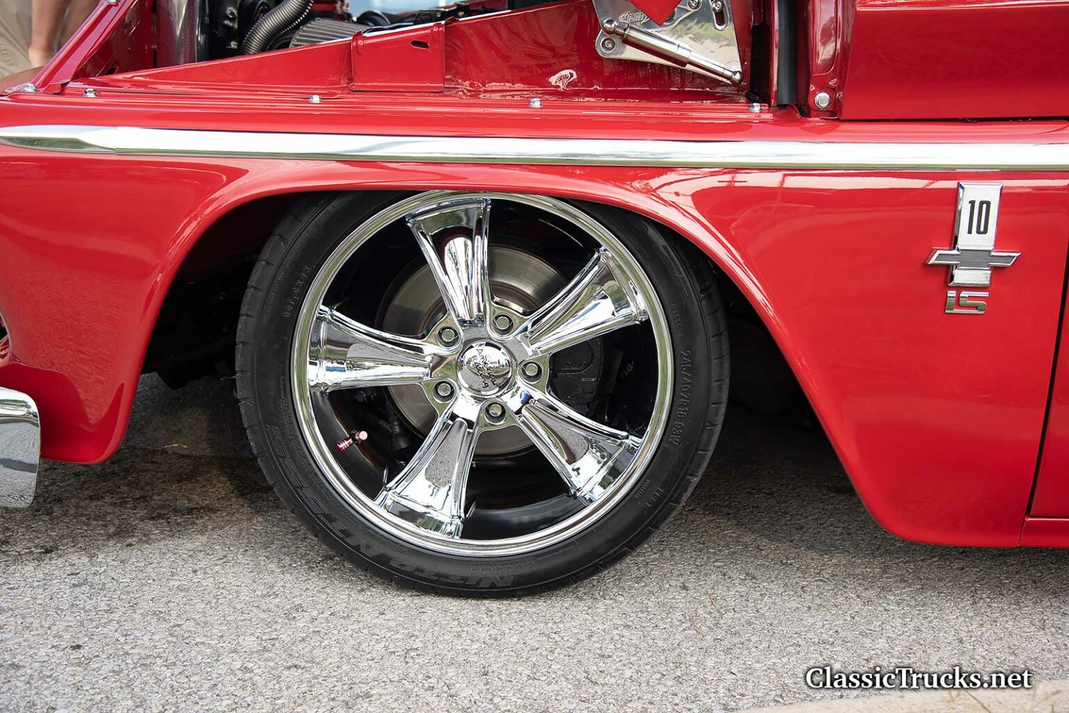 Gorgeous Red 63 Chevy C10 - ClassicTrucks.net - The On-line Magazine ...