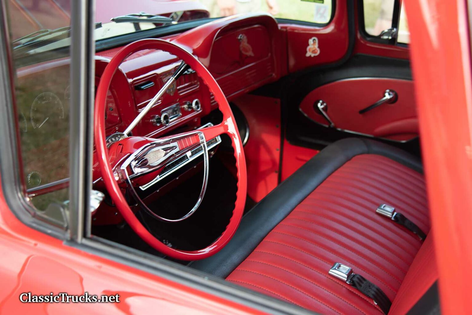 Gorgeous Red 63 Chevy C10 - ClassicTrucks.net - The On-line Magazine ...