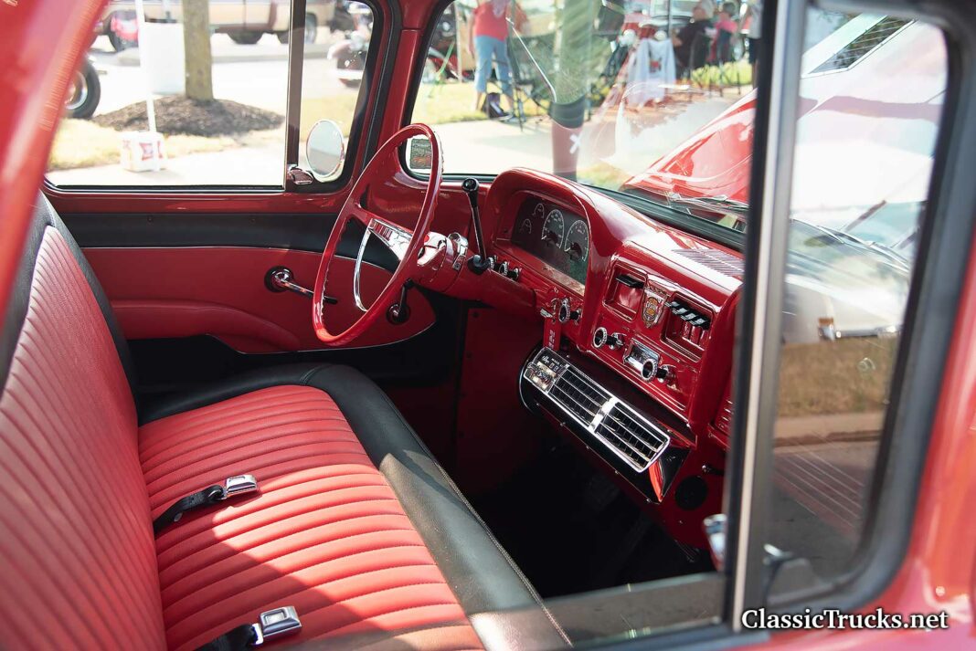Gorgeous Red 63 Chevy C10 - ClassicTrucks.net - The On-line Magazine ...